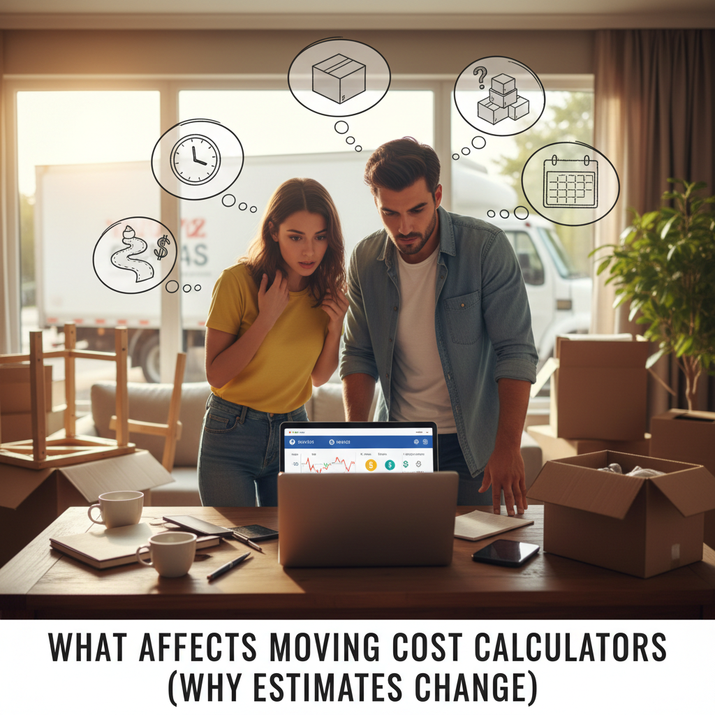 What Affects Moving Cost Calculators (Why Estimates Change)